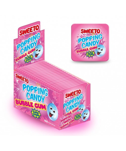 Sweeto Popping Candy - Bubble Gum – WholesaleSmoke.ca
